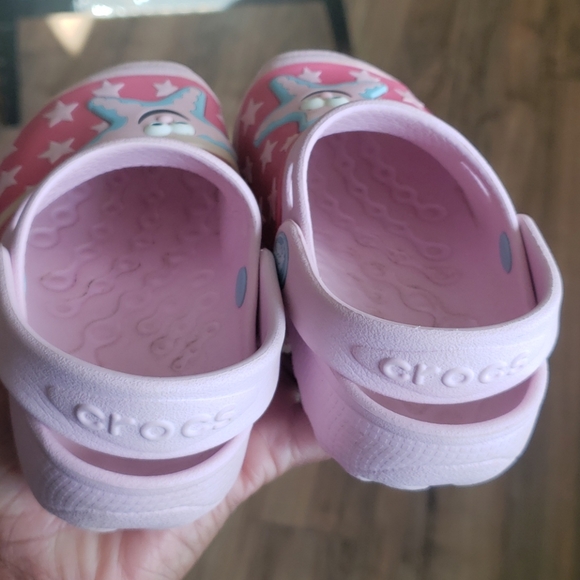 CROCS | Shoes | Toddler Pink Star Crocs | Poshmark